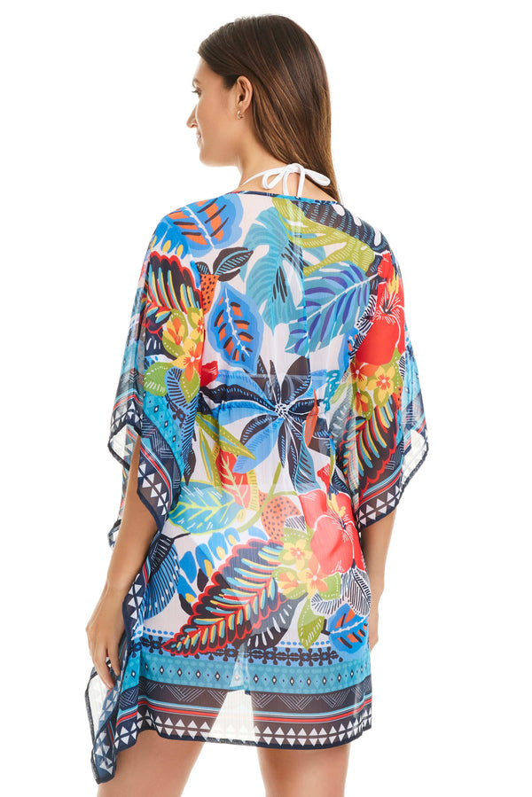 The Living Is Easy Caftan Cover Up